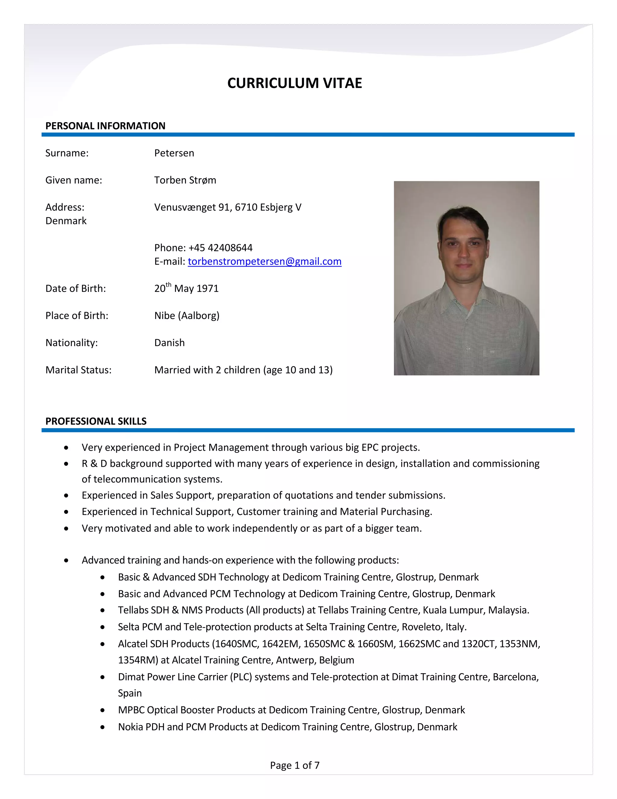 CURRICULUM VITAE_2015_EN | PDF | Civil Engineering Industry | Industries