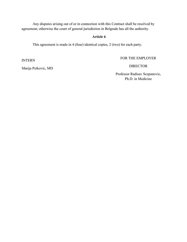 Ugovor o strucnom osposobljavanju i usavrsavanju 1 | PDF