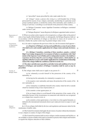 National Asylum Bill 2015 | PDF | Adoption and Fostering | Parenting