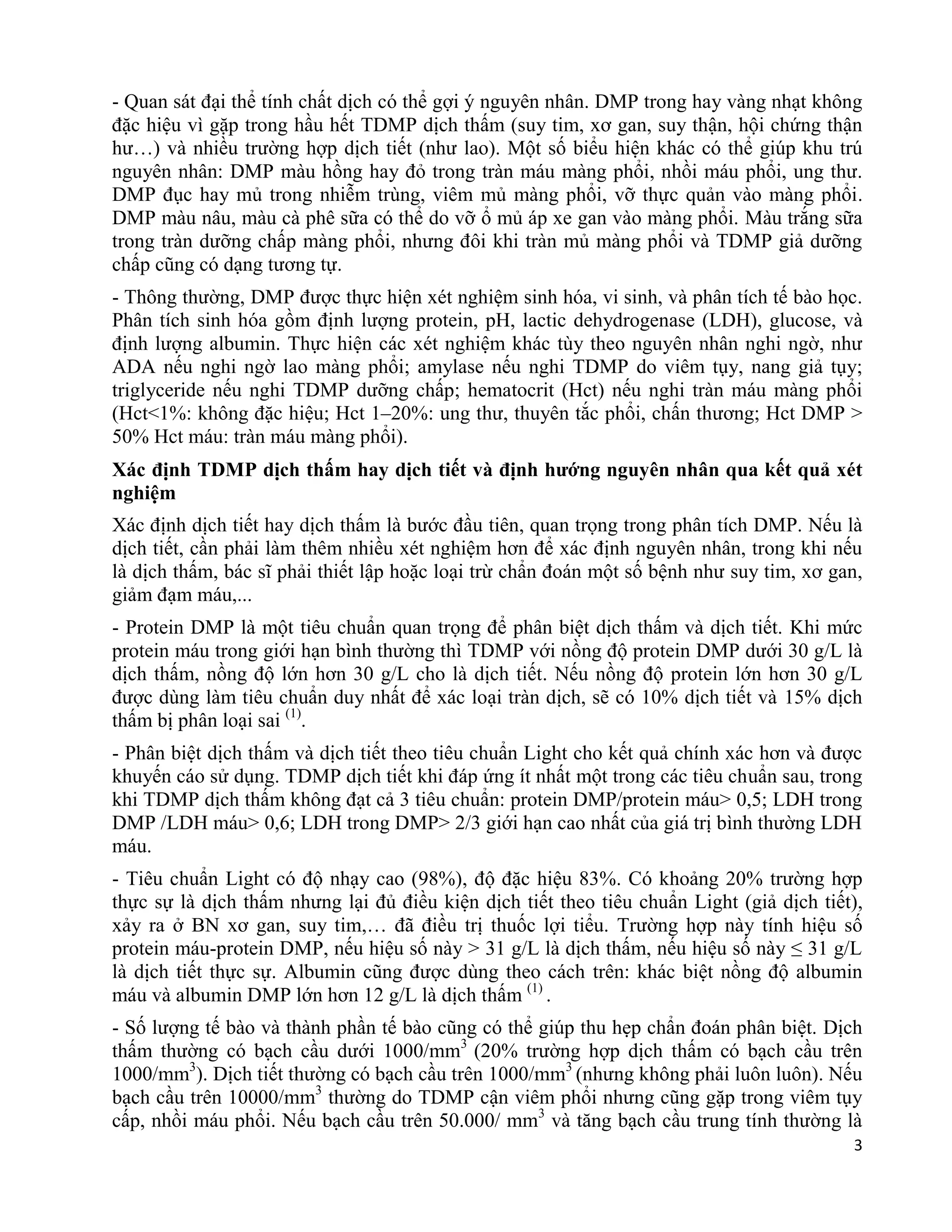 TRÀN DỊCH MÀNG PHỔI | PDF