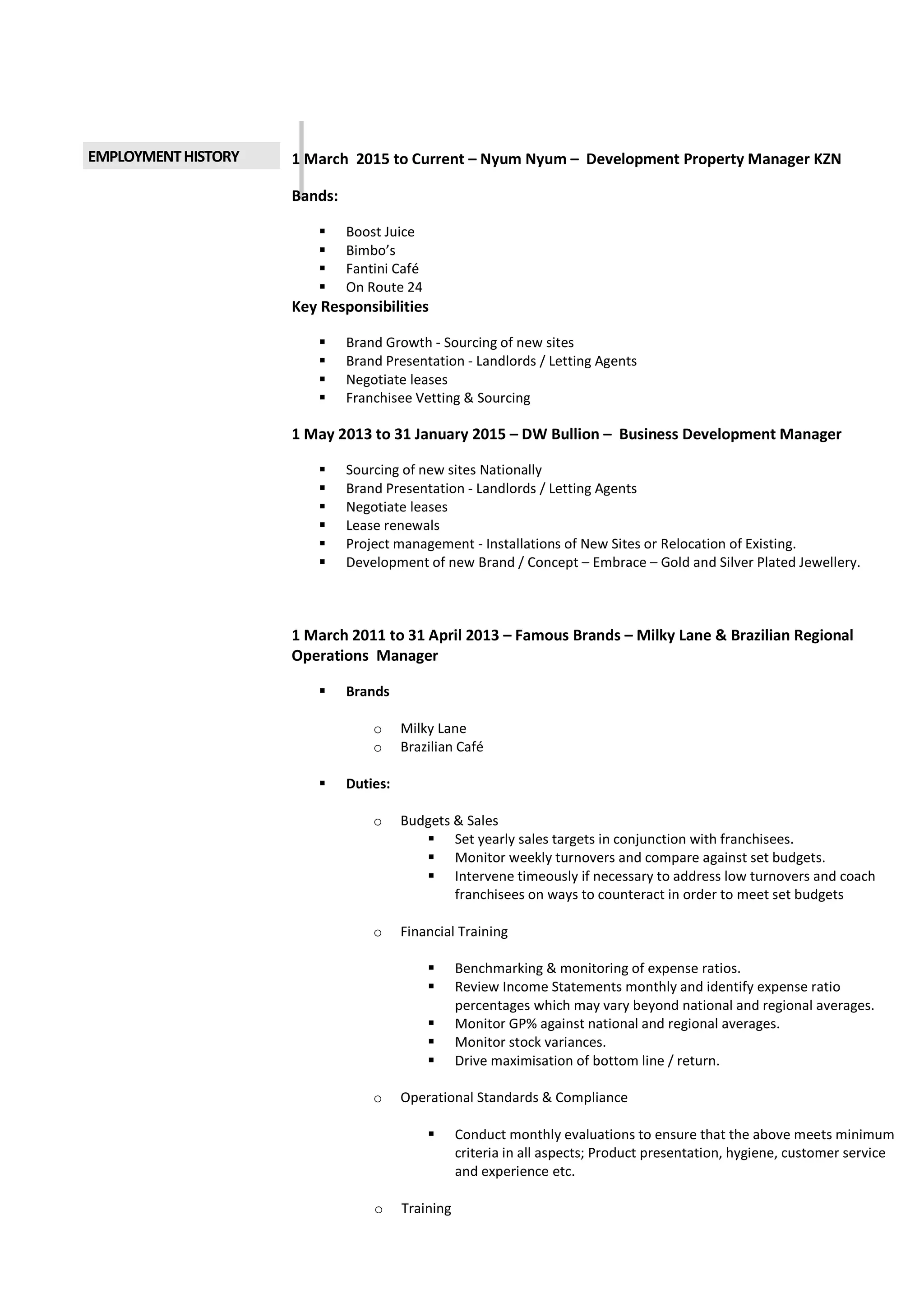Detailed - CV Paul Wierenga 2015 | PDF