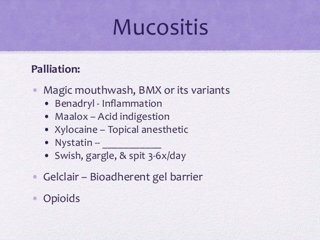 Supportive Care of Cancer