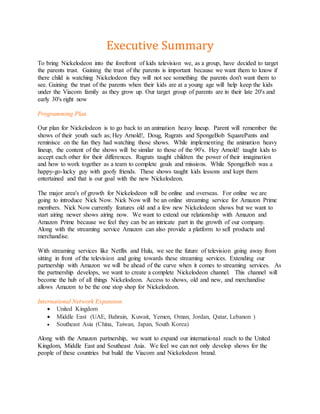 Nick Network Binder | DOCX