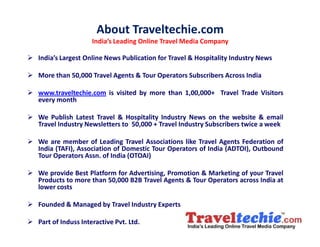 Traveltechie Media Kit N | PPT