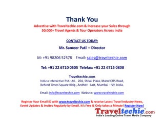 Traveltechie Media Kit N | PPT