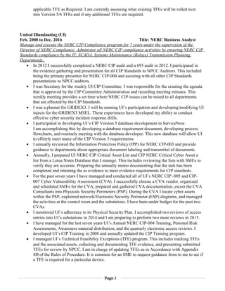 MICHAEL BILHEIMER Resume | DOC | Computing | Technology & Computing