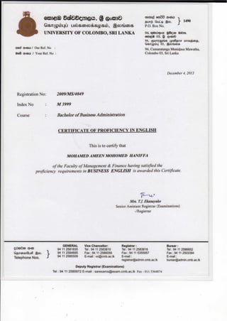 03. UOC - Degree Certificates | PDF