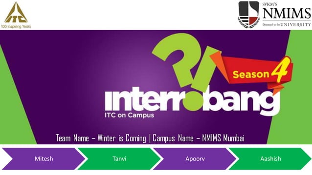 ITC Interrobang | PDF | Deodorant and Antiperspirant | Personal Care