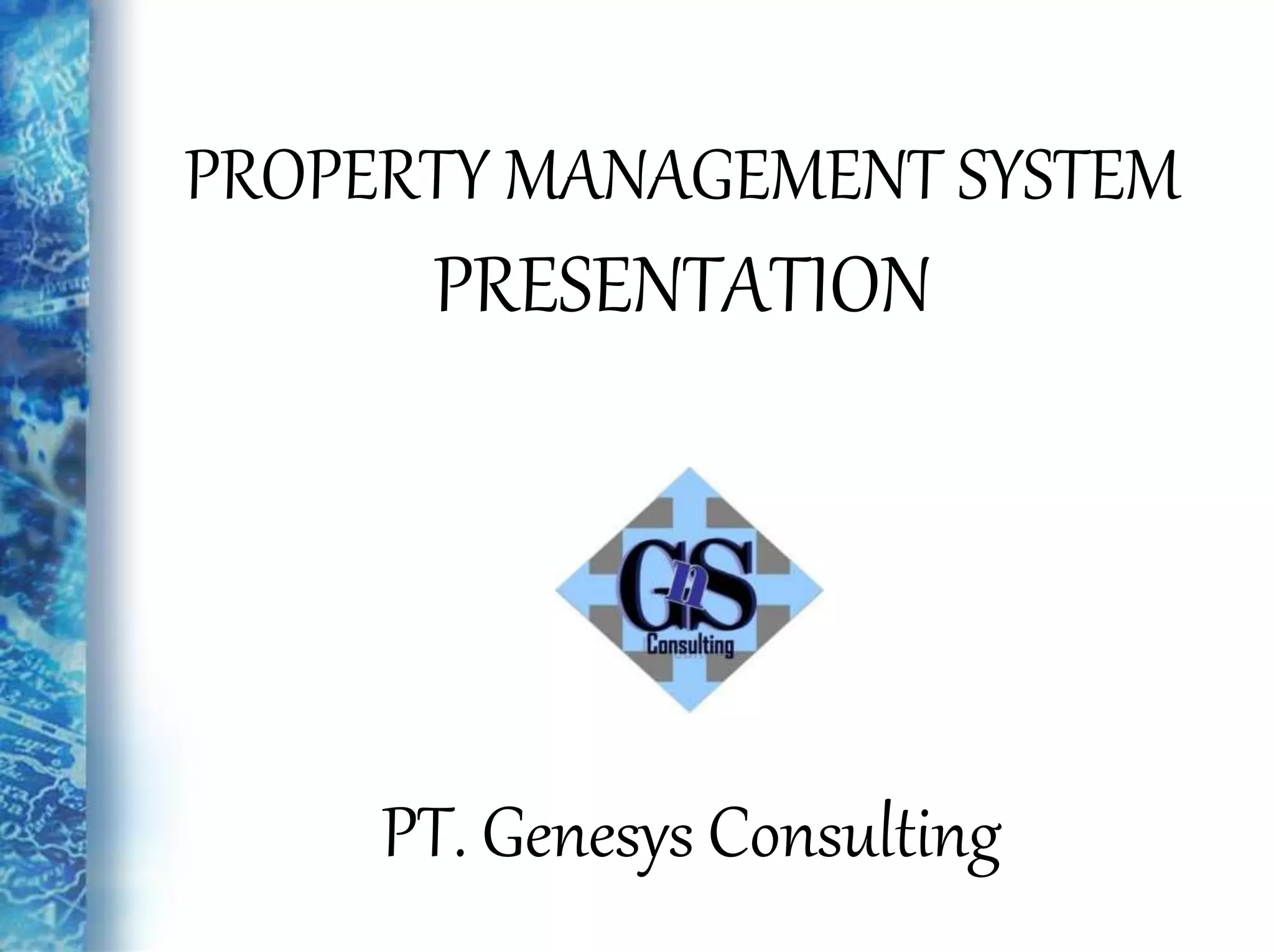 Property Management System Rev4 | PPTX