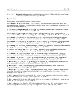 A. Haley-Lock (C.V. Mar. '16) | PDF