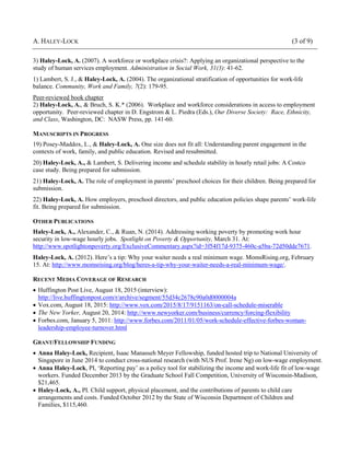A. Haley-Lock (C.V. Mar. '16) | PDF