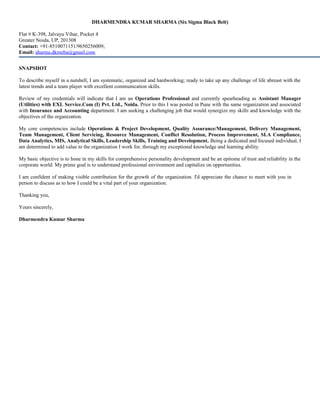 Dharmendra Sharma | DOC