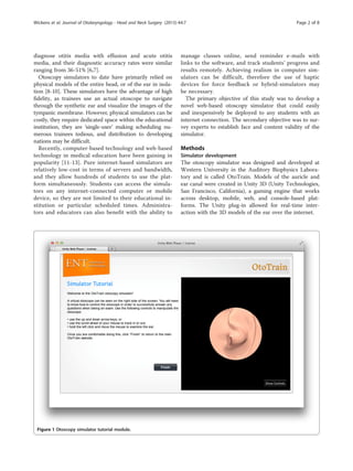 Journal of Otolaryngology-Head and Neck Surgery Face and Content ...