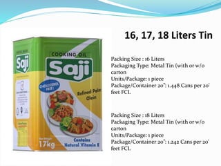 Packing & Specification