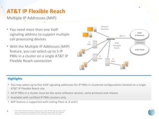 AT&T IP Flexible Reach Customer Presentation | PPT
