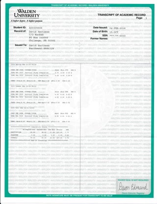 MBA Graduate transcript | PDF