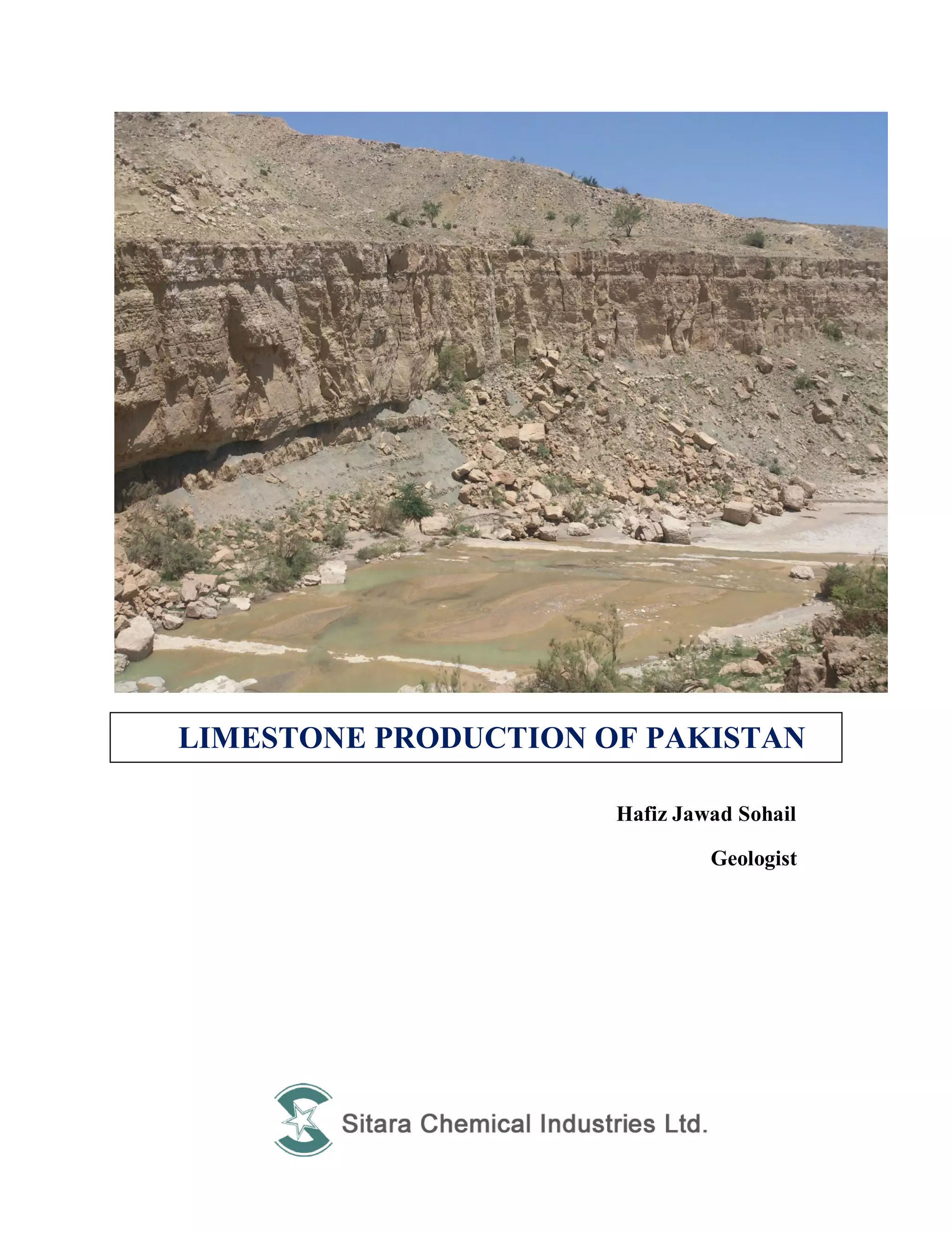 Limestone Production of Pakistan | PDF