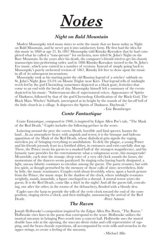 Halloween Concert Program 2016 | PDF