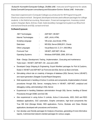 Lecturers job college | PDF