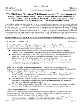 Darren Caprara Resume | PDF
