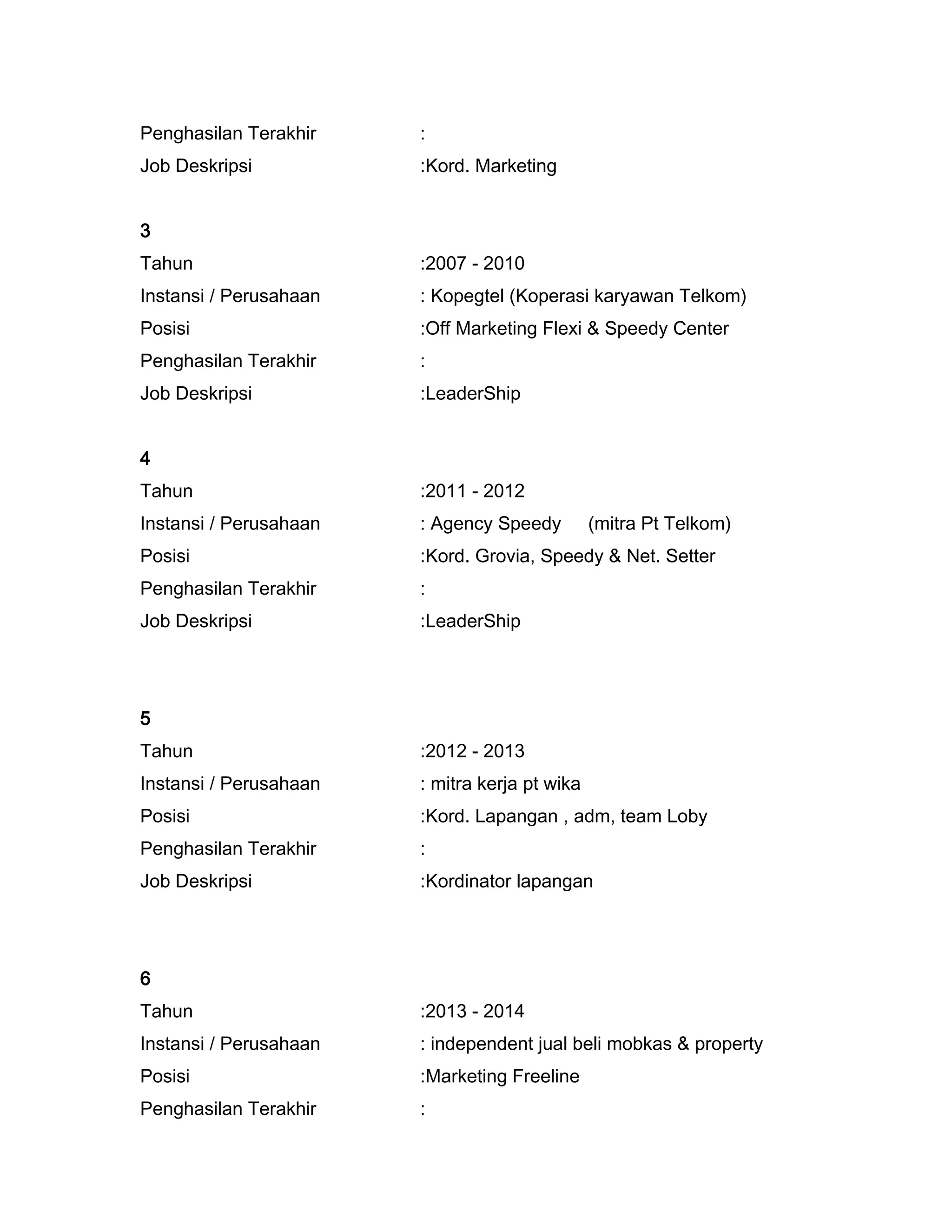 baru cv 2015 tata graha | PDF