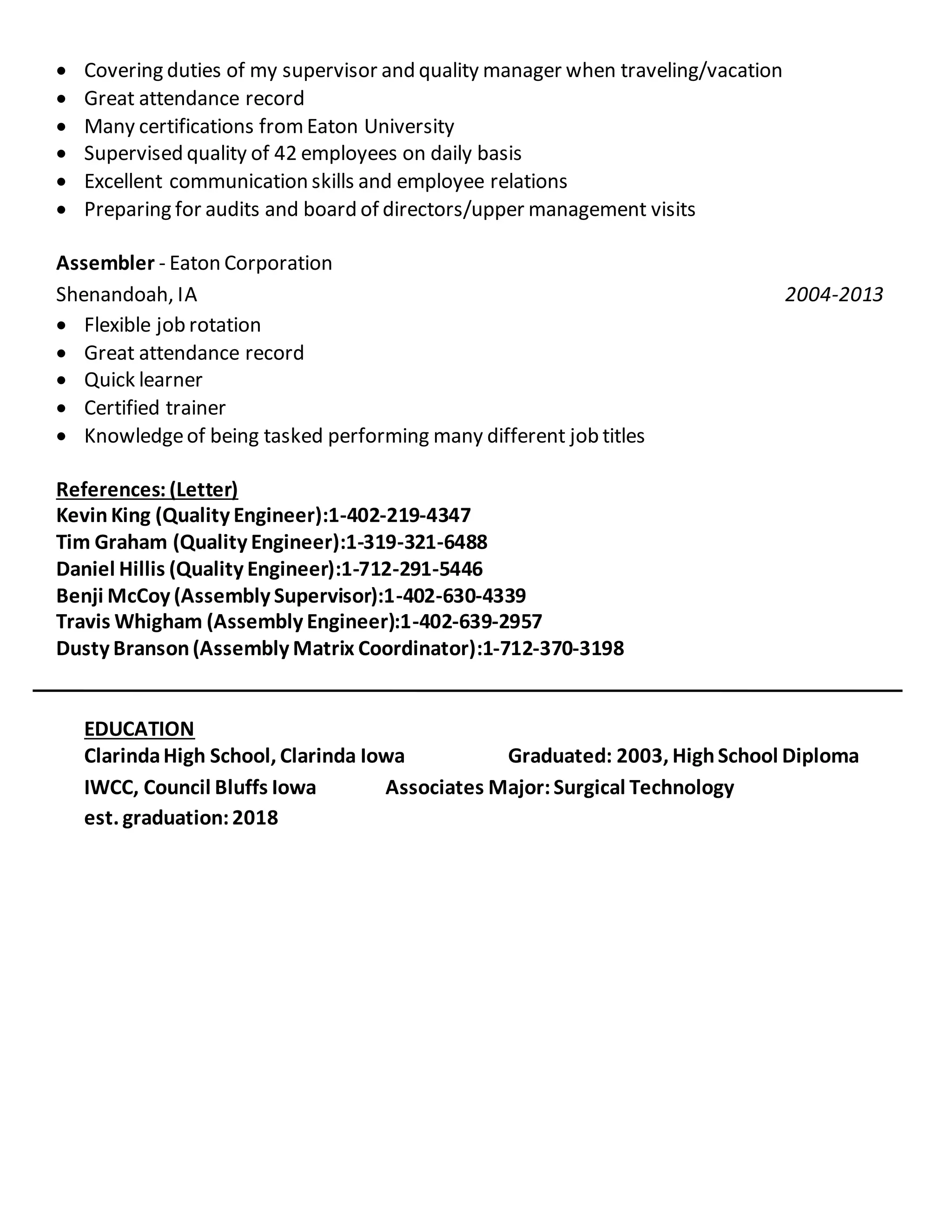 Tanya Jones Resume | DOCX | Human Resources | Business