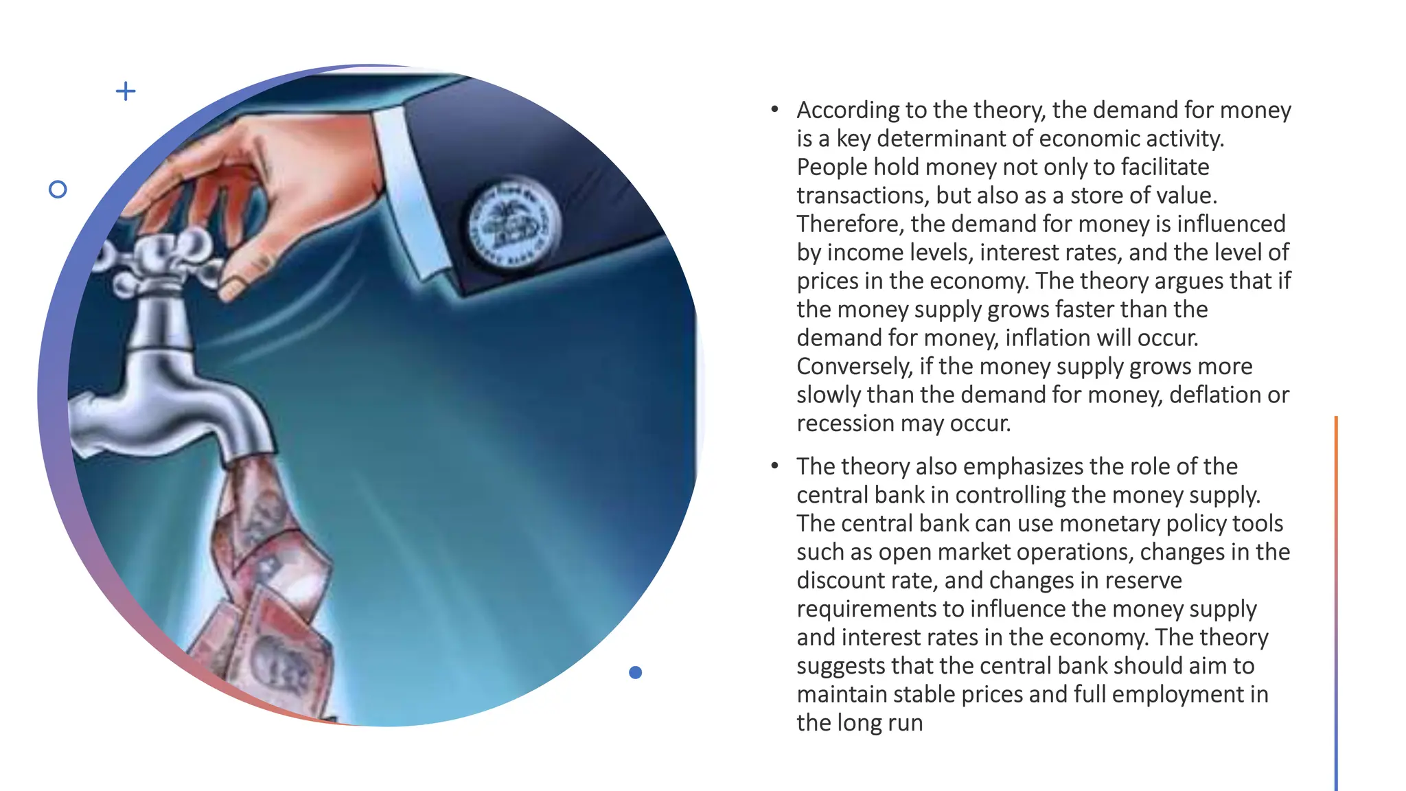 Cambridge Theory of Money also known as the Cambridge Cash Balance ...