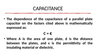 GENERAL PHYSICS 2 CAPACITORS AND CAPACITANCE.pptx