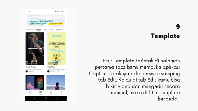 Materi dasar - dasar capcut untuk content creator pemula | PDF