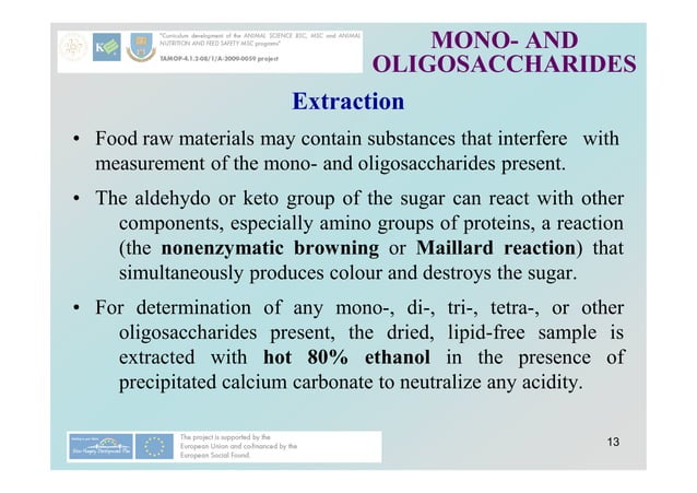 Carbohydrate Analysis simple starch and fiber | PPT