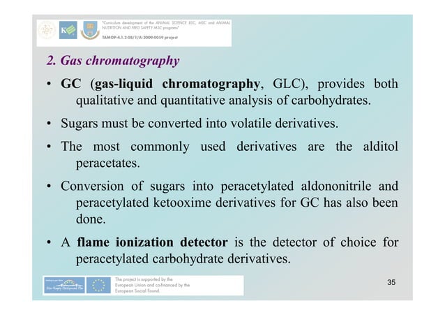 Carbohydrate Analysis simple starch and fiber | PPT