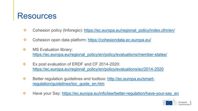 Carlo Amati - Ex post evaluation of cohesion policy | PDF | Technology & Computing