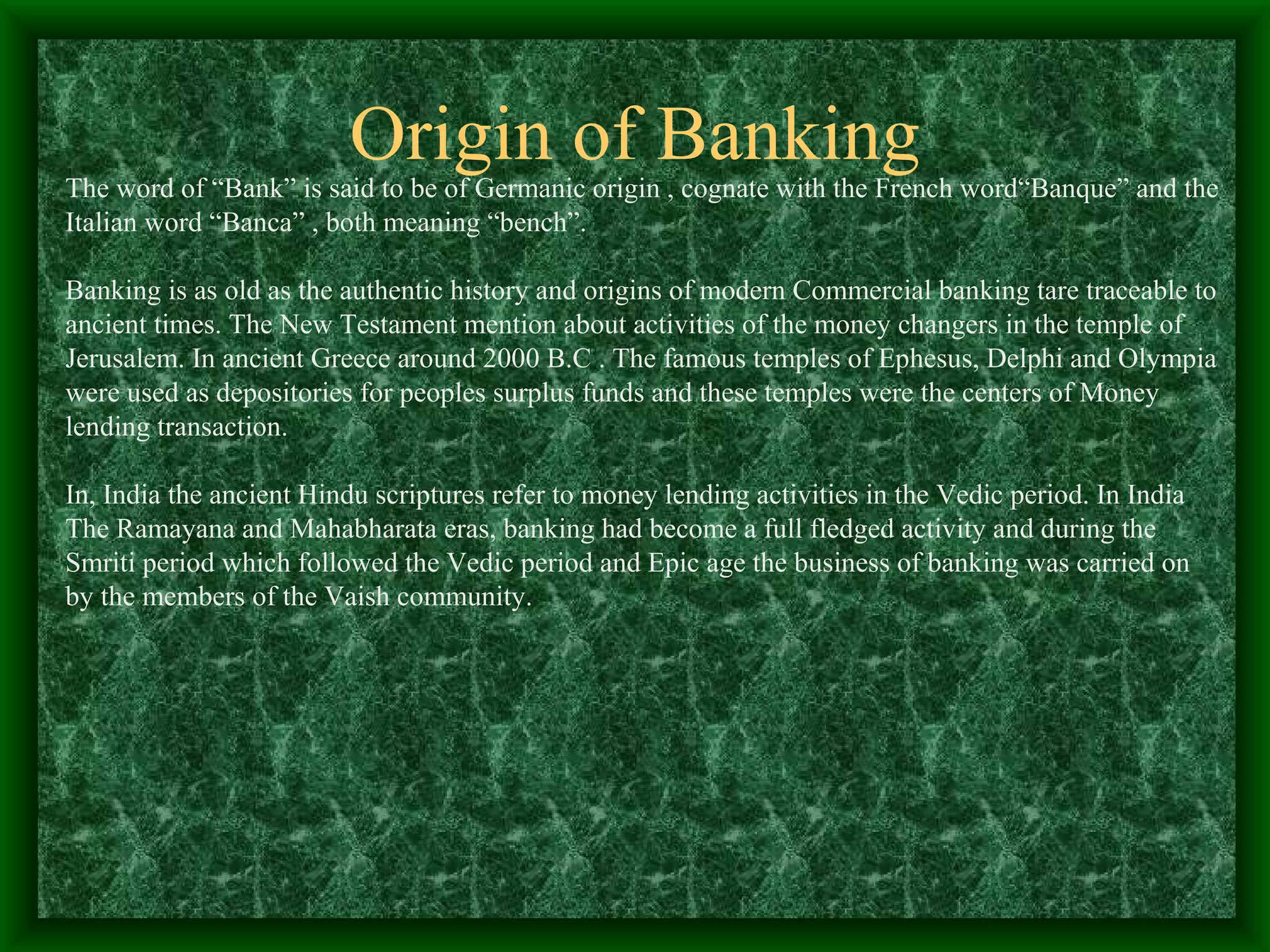 indian banking system | PPT