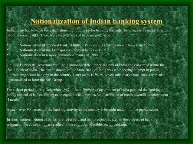 indian banking system | PPT | Business Banking & Finance | Business