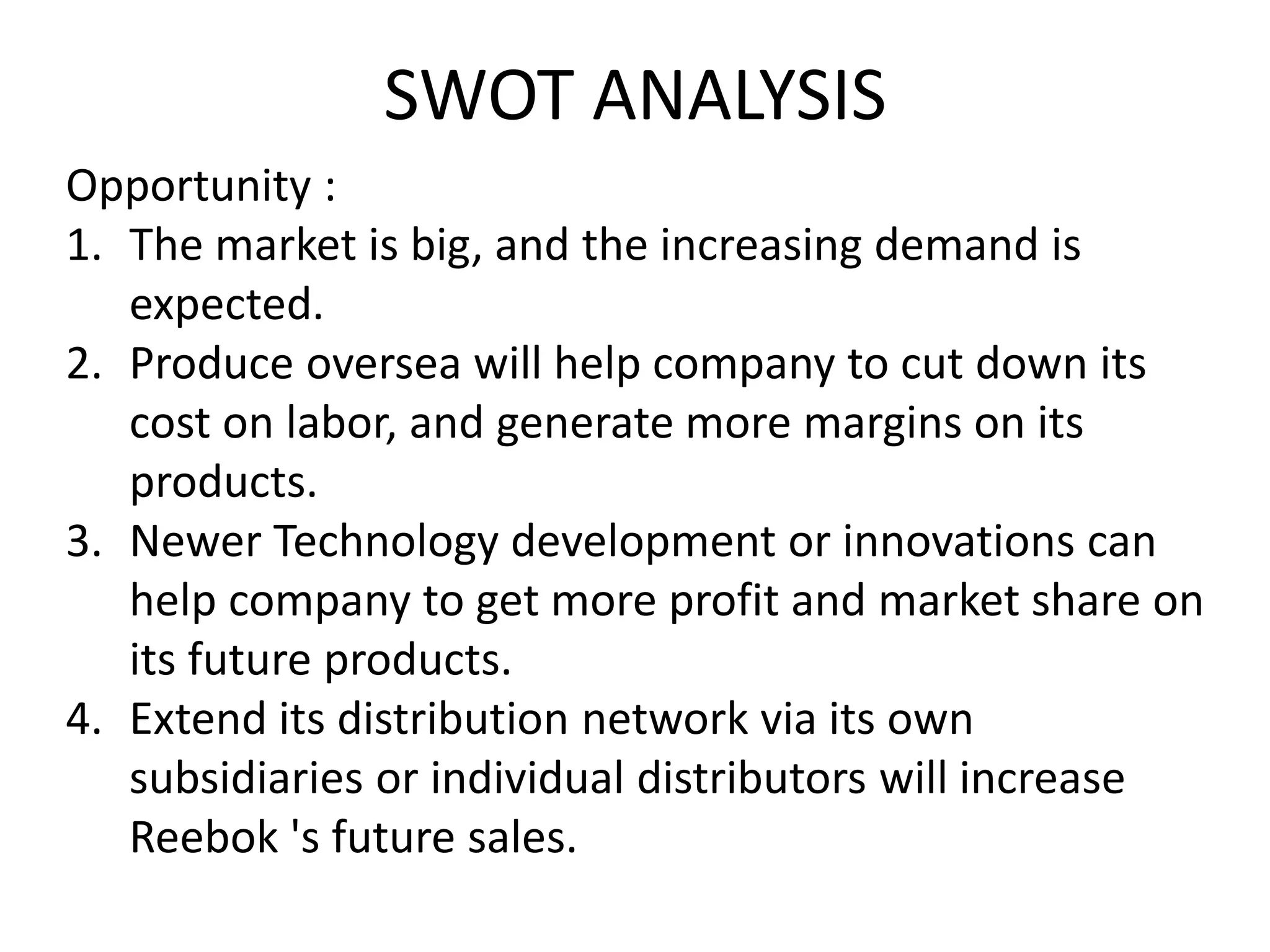 Presentation1 reebok | PPTX
