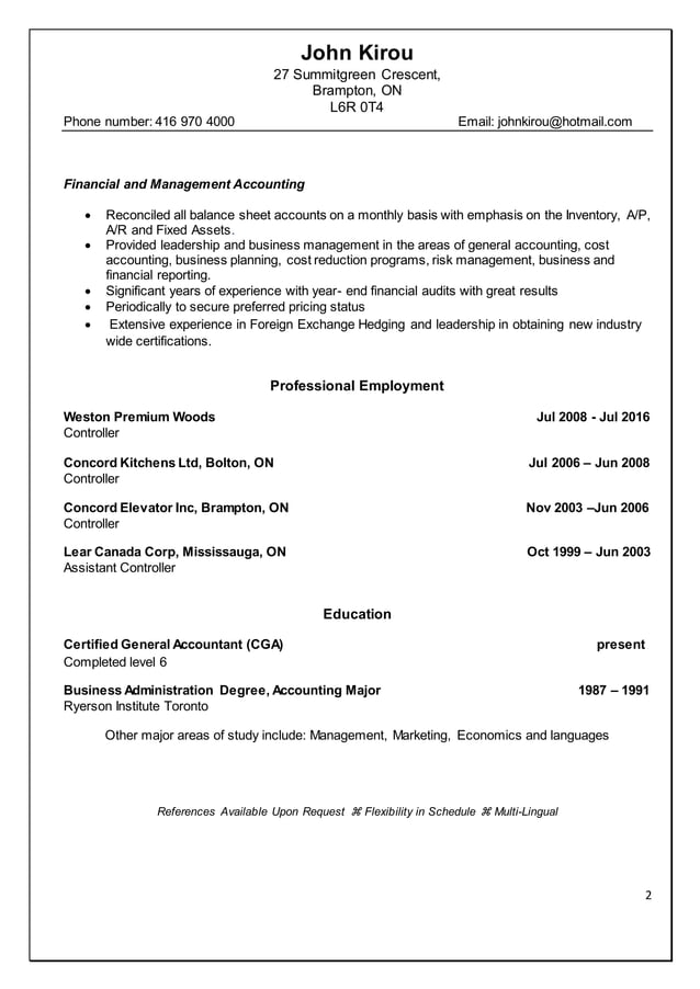 Resume JK | PDF
