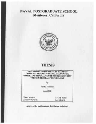 7a NPGS Thesis Coverpage | PDF