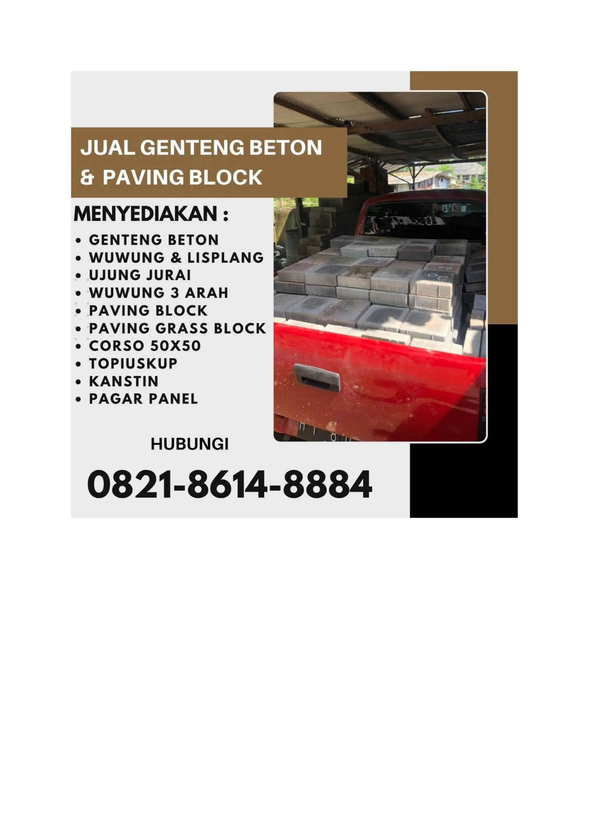 Pilih Warna Favoritmu, Harga Paving Block Tetap Hemat! | PDF