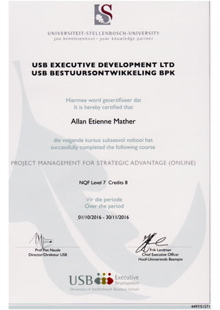 USB_ED_PM CERTIFICATE | PDF