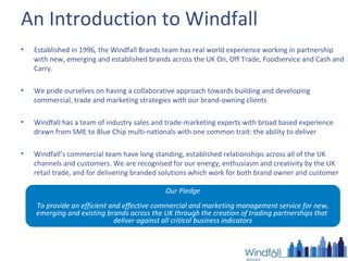 Windfall Presentation Aug 2015 NK | PPT
