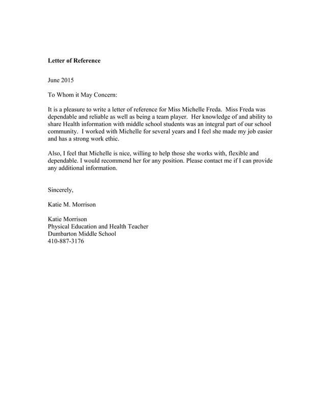 Reference letter Freda | DOC