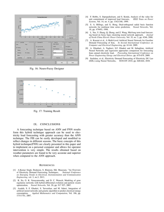 Electricity Demand Forecasting Using Fuzzy-Neural Network | PDF