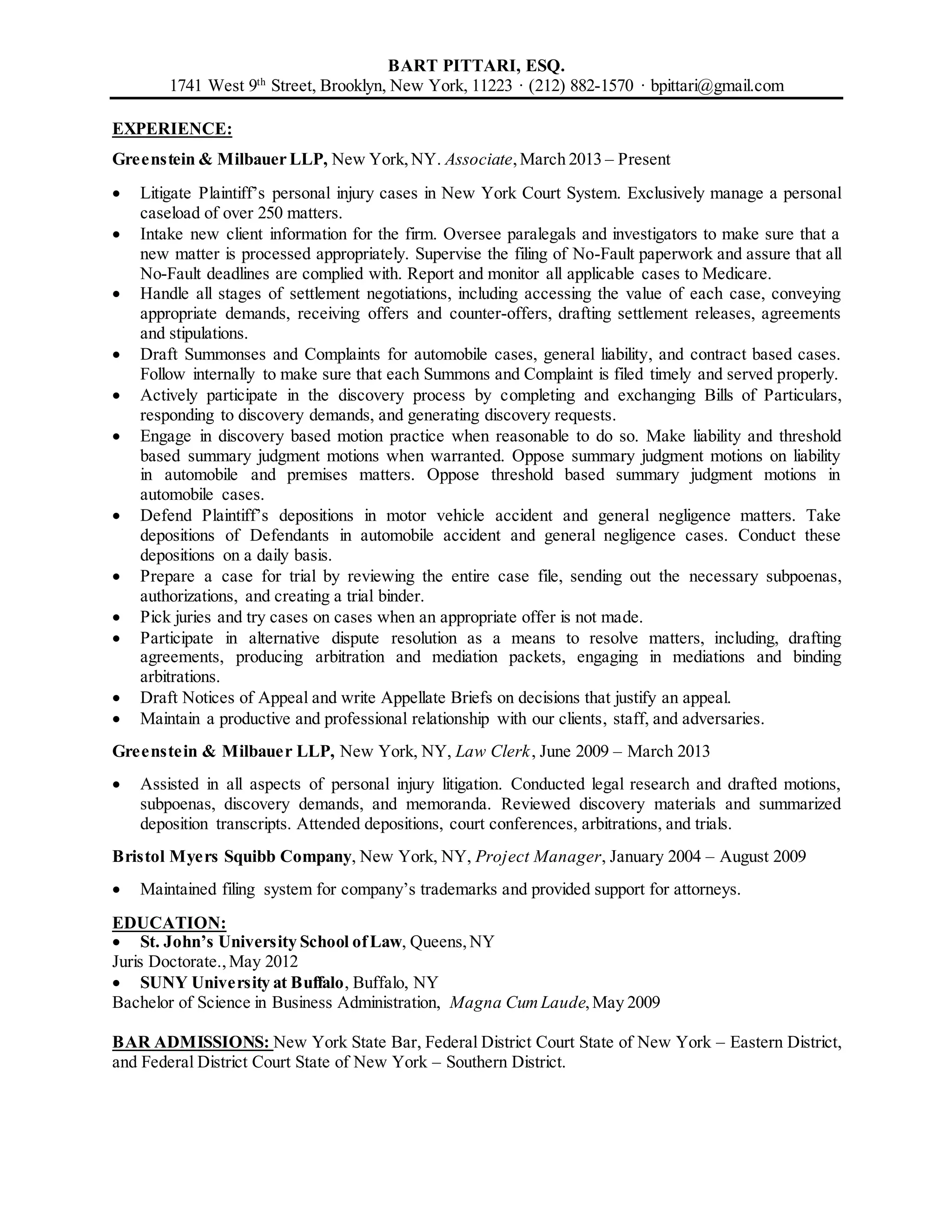 BartResume1216 | DOCX