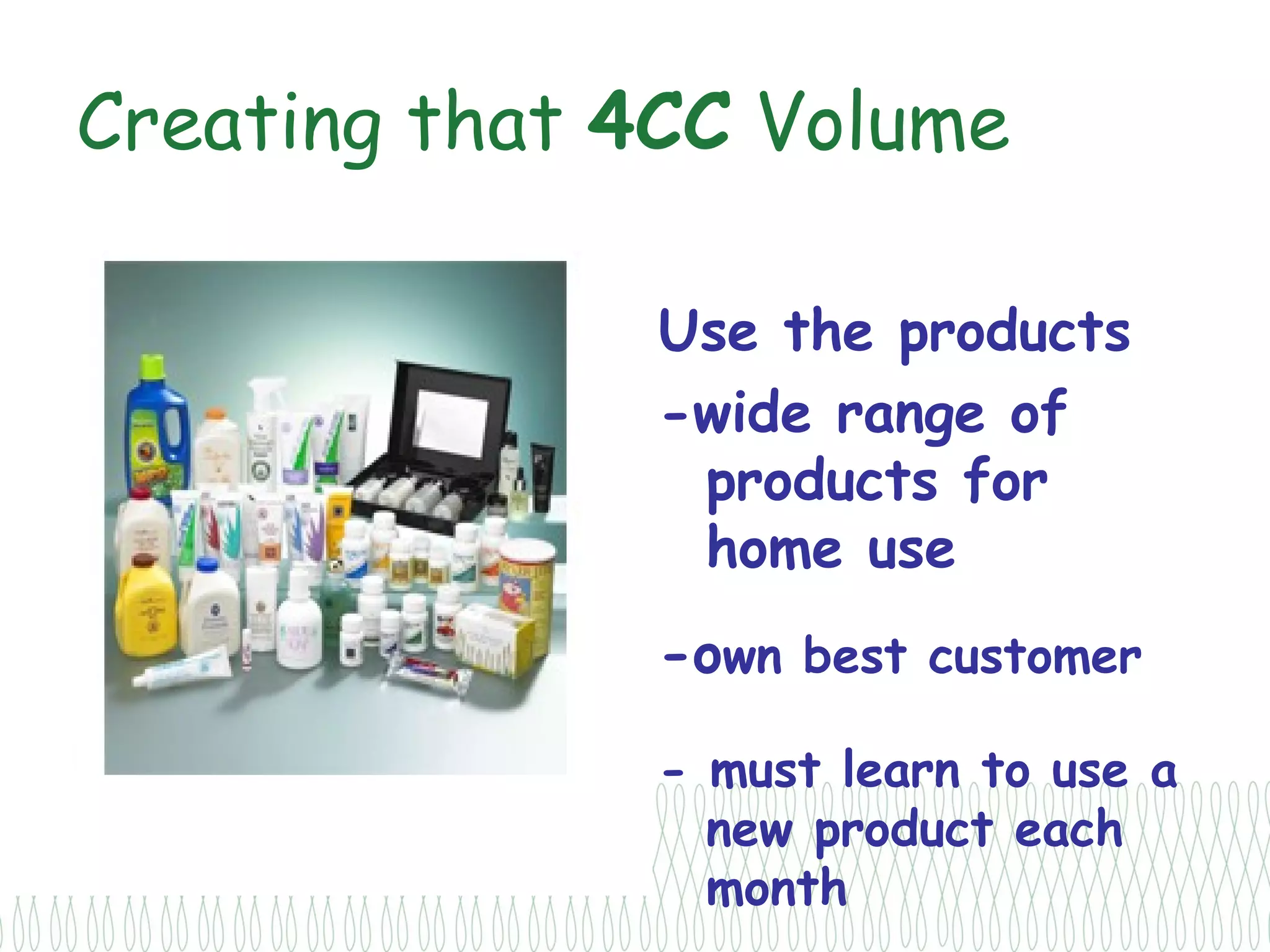 FOREVER 4CC TRAINING. | PPT