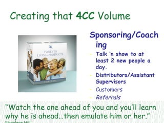 FOREVER 4CC TRAINING. | PPT
