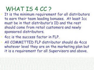 FOREVER 4CC TRAINING. | PPT