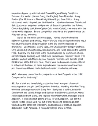 Night and Day Interview | PDF