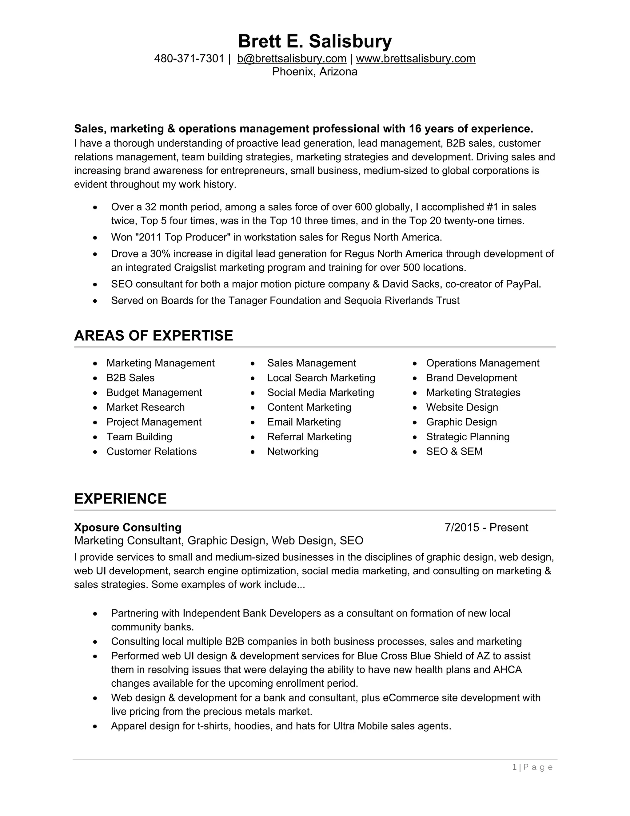 resume-brett-salisbury | PDF