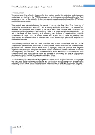 project report | PDF