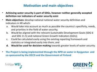 Water Security in Kyrgyzstan | PPT | Free Download